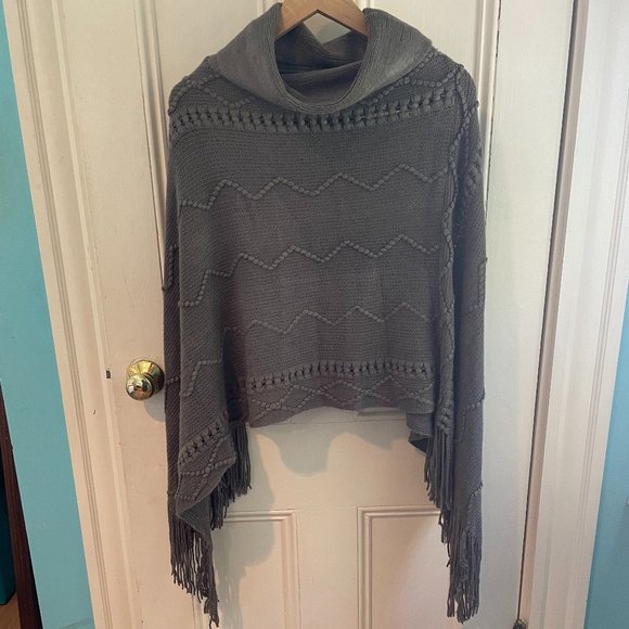 Demdaco | Sweaters | Demdaco Cowl Neck Poncho | Poshmark